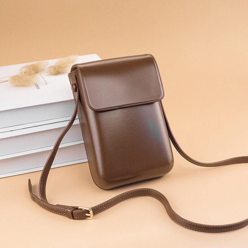 IELGY women's mobile phone bag all-match vertical shoulder bag ...