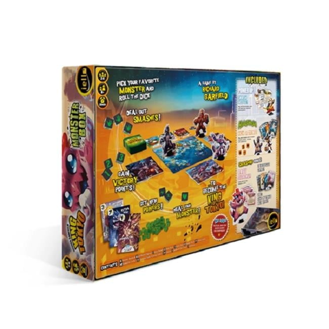 IELLO King of Tokyo Monster Box Board Game with New Gigazaur Version ...