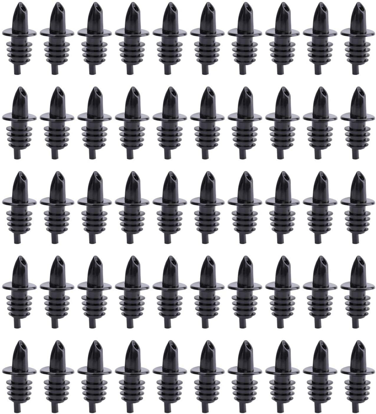 IEMIEBSHA 50 Pack Bottle Pourers, Free Flow Pourers, Liquor Bottle ...