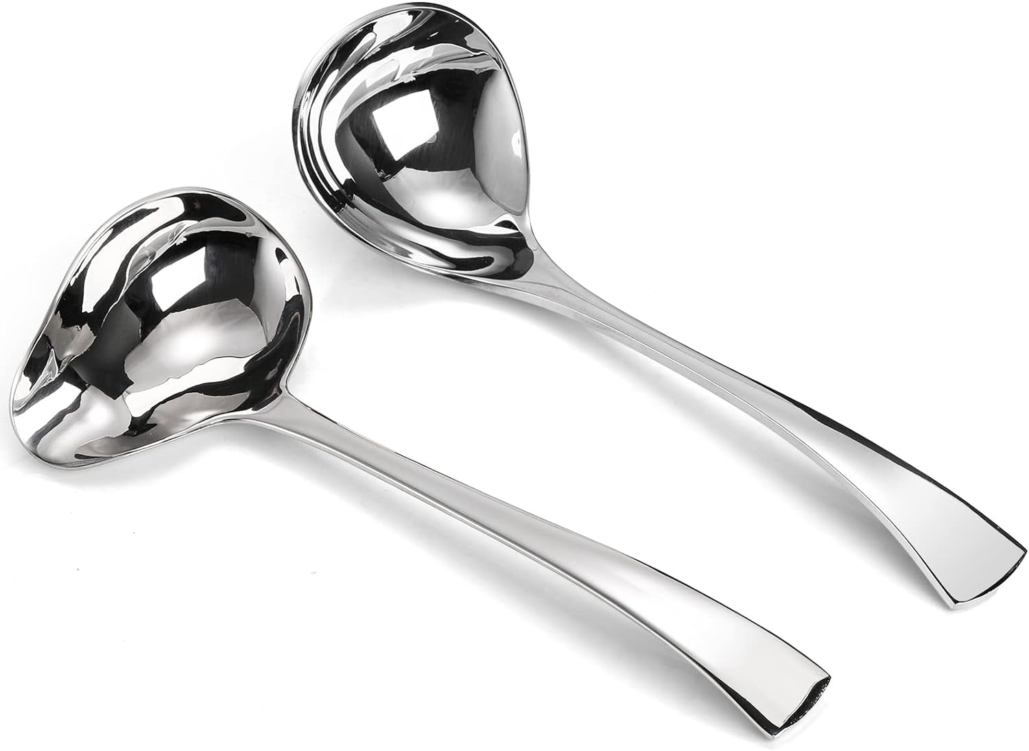 IEMIEBSHA Set of 2 Gravy Spoon Small Ladle 7 Inch Sauce Drizzle Spoon ...