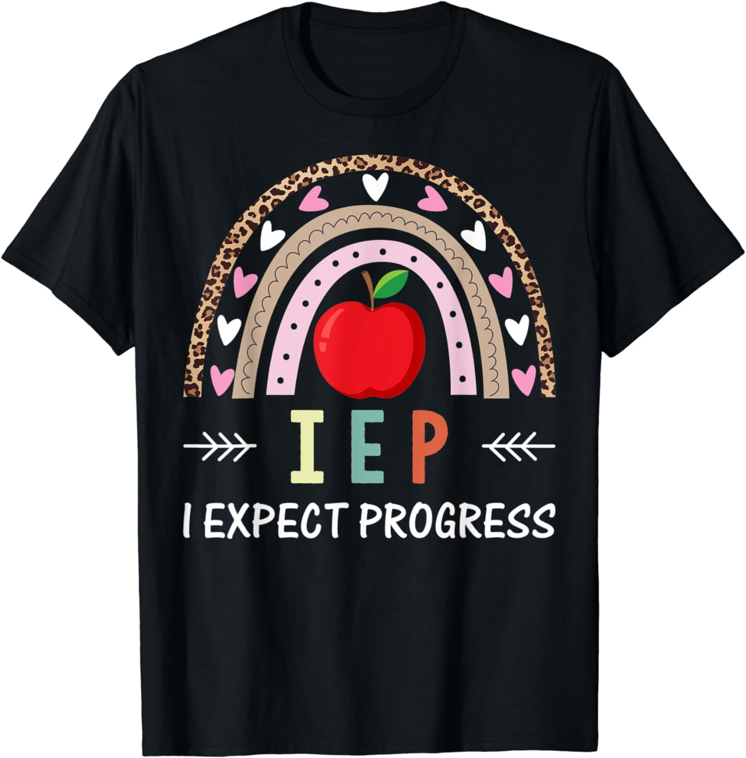 IEP I Encourage Progress Special Education School Teacher T-Shirt ...