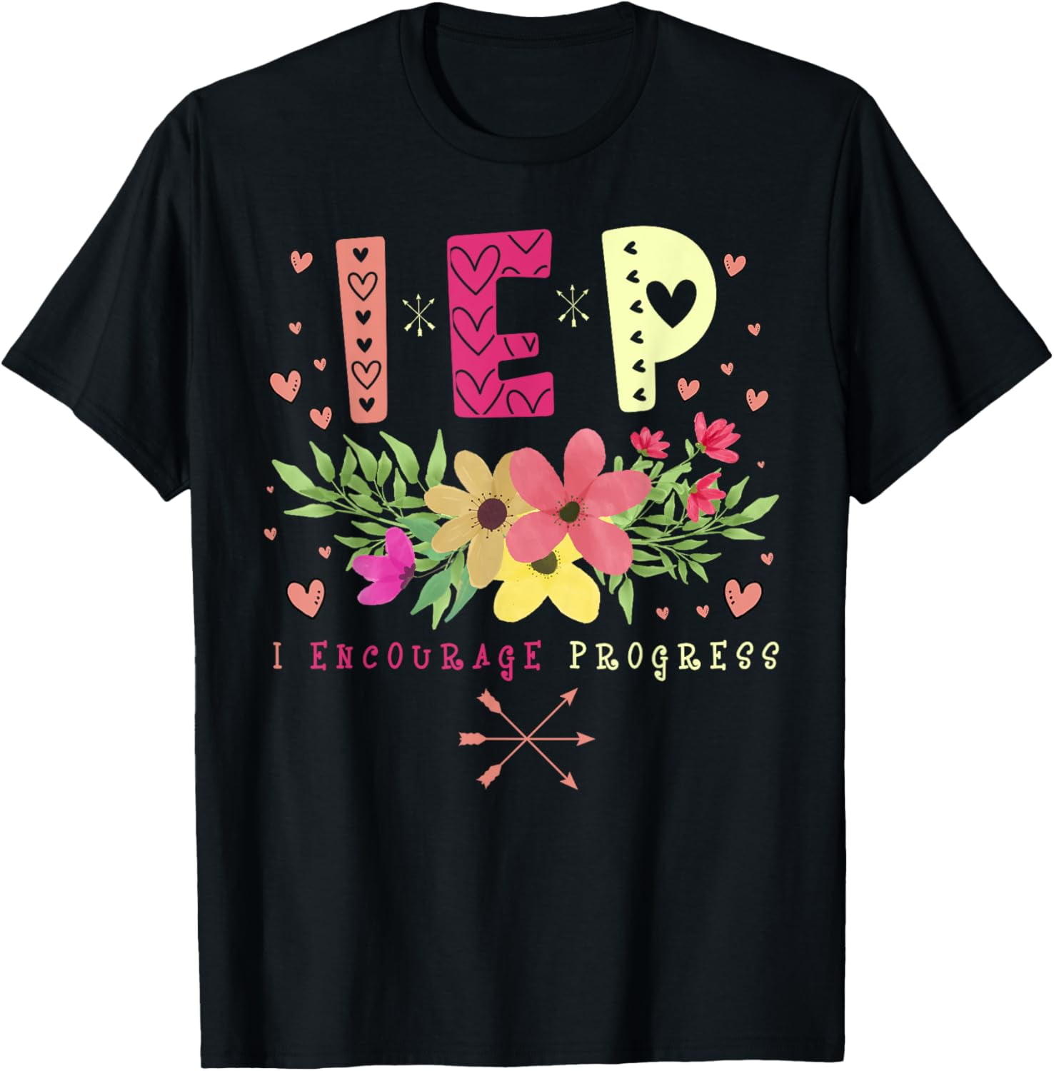IEP I Encourage Progress - Teacher Special Education T-Shirt - Walmart.com