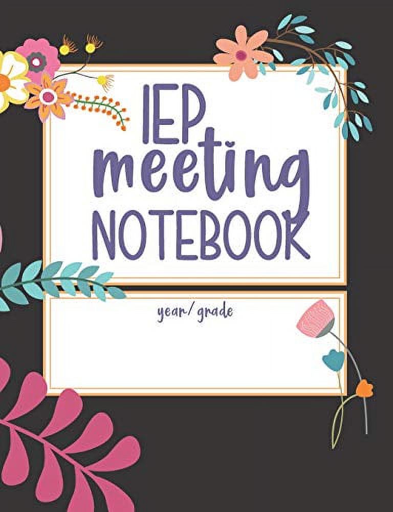 Pre-Owned IEP Meeting Notebook: Parent Planner Makes IEP Process Easier ...