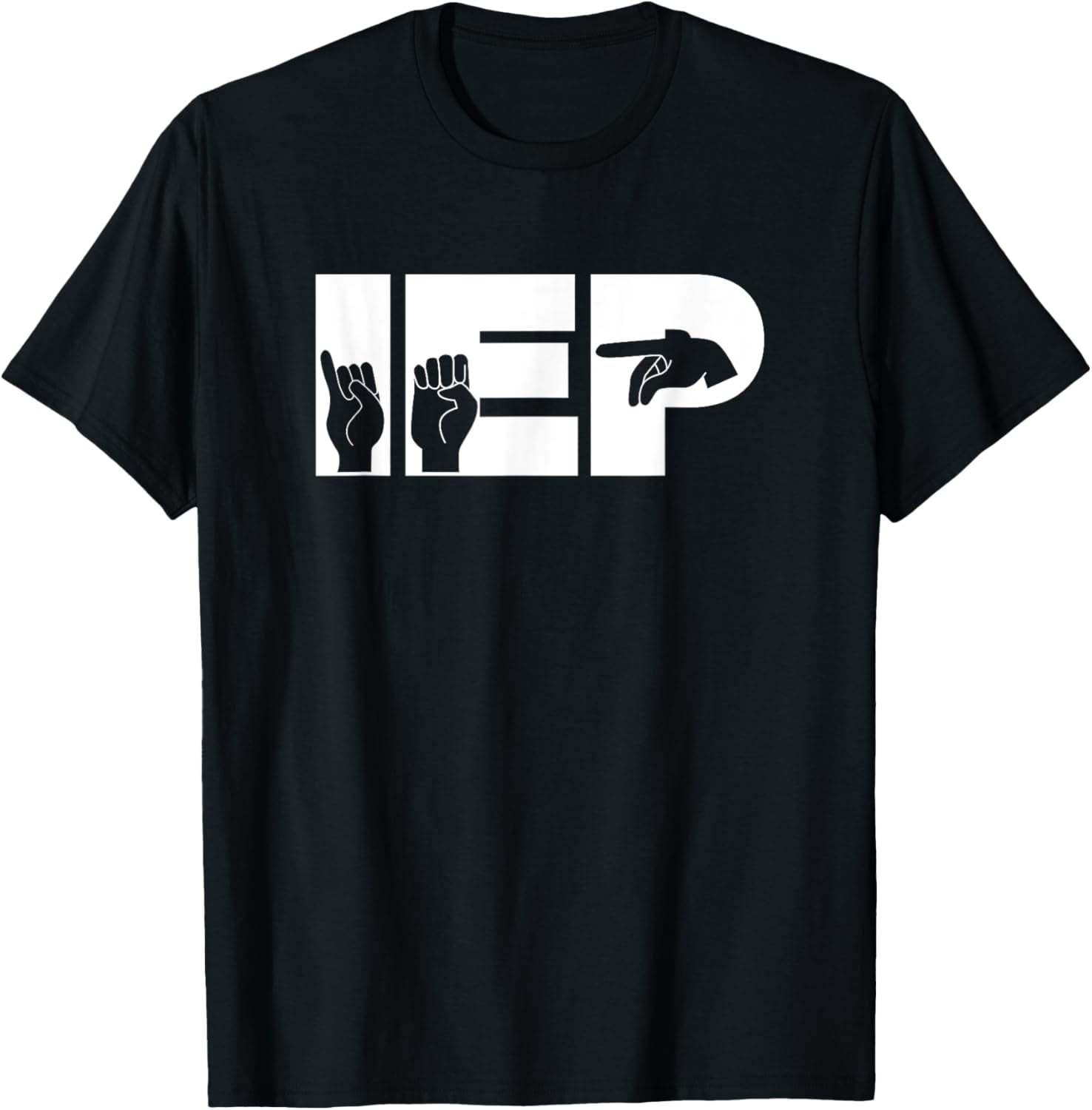 IEP Sign Language, Special Education School Teacher IEP T-Shirt ...