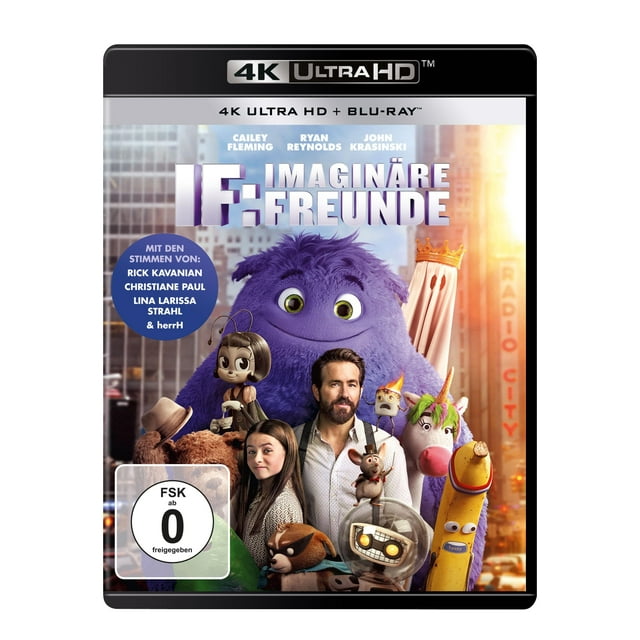 IF: Imaginäre Freunde (4K Ultra HD) (+ Blu-ray) - Walmart.com