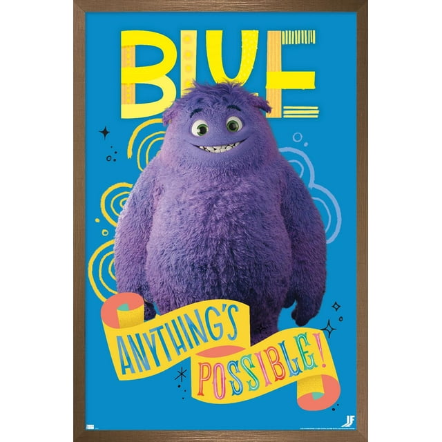 IF (Imaginary Friends) - Blue Anything's Possible Wall Poster, 22.375 ...