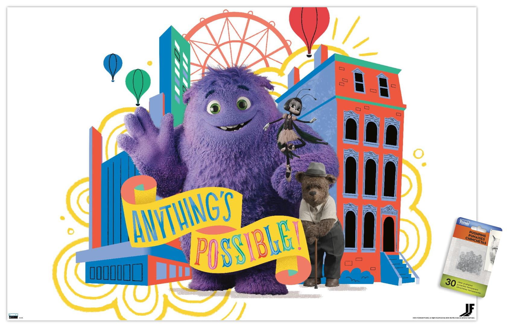 IF (Imaginary Friends) - Group Wall Poster with Push Pins, 22.375" x 34 ...