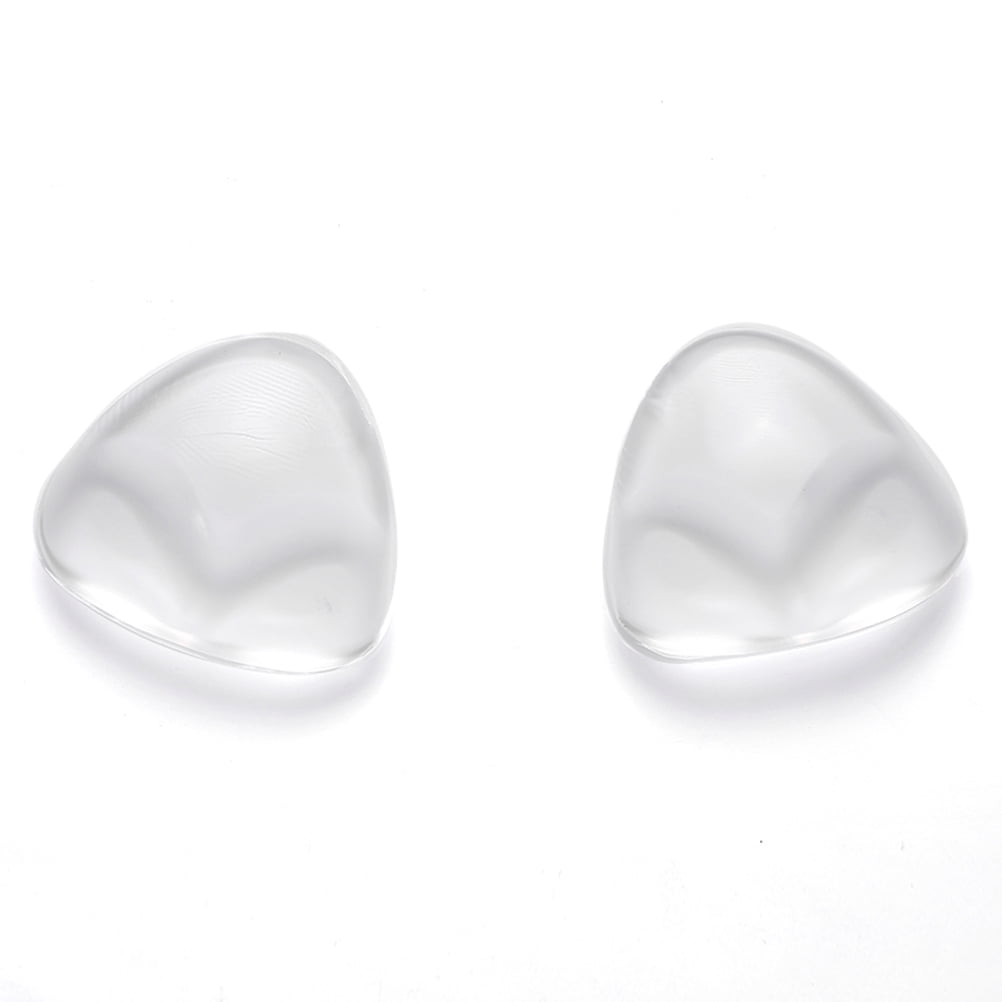 IFANLANDOR 1 Pair Transparent Triangle Top Silicone Chest Pads for ...