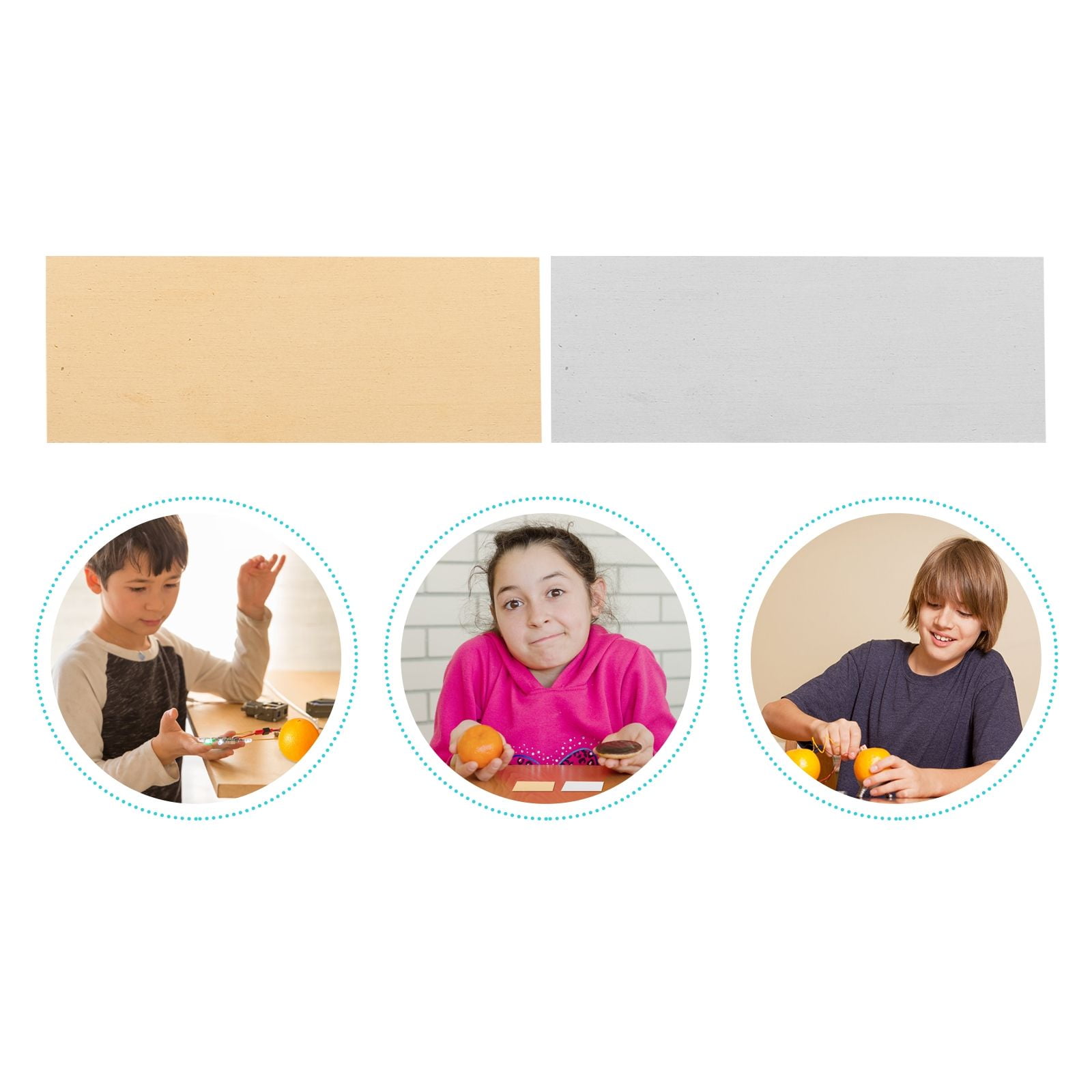 IFANLANDOR 10 Pairs Zinc Copper Electrode Strip for Battery Experiment ...