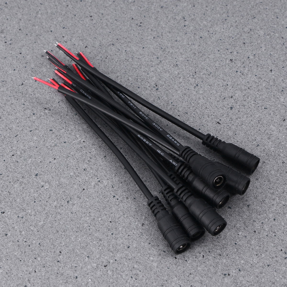 IFANLANDOR 10Pcs Adapter Cable Female Power Supply Adapter Black for ...