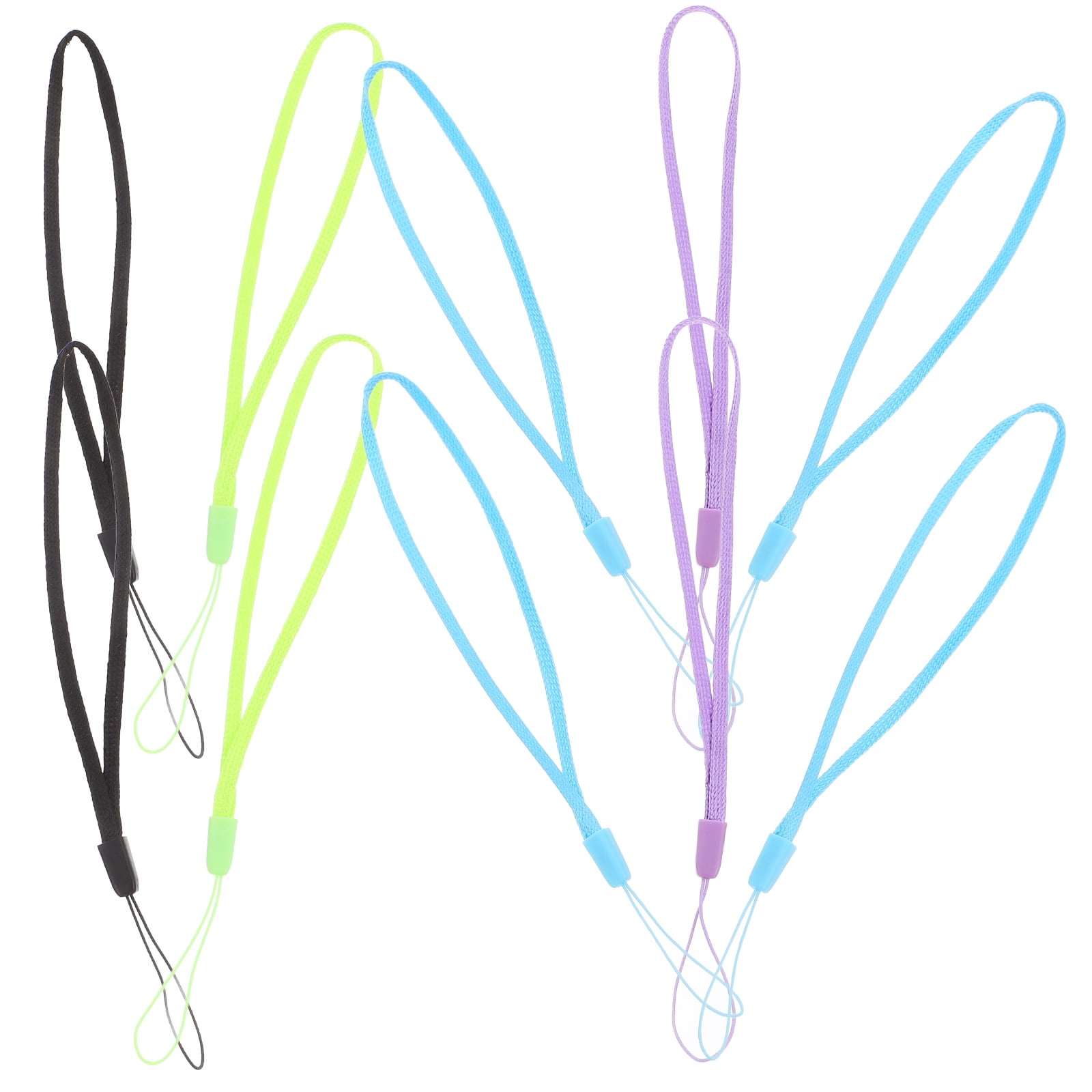IFANLANDOR 10Set Assorted Color Plastic Nylon Lanyard For Carrying Keys ...
