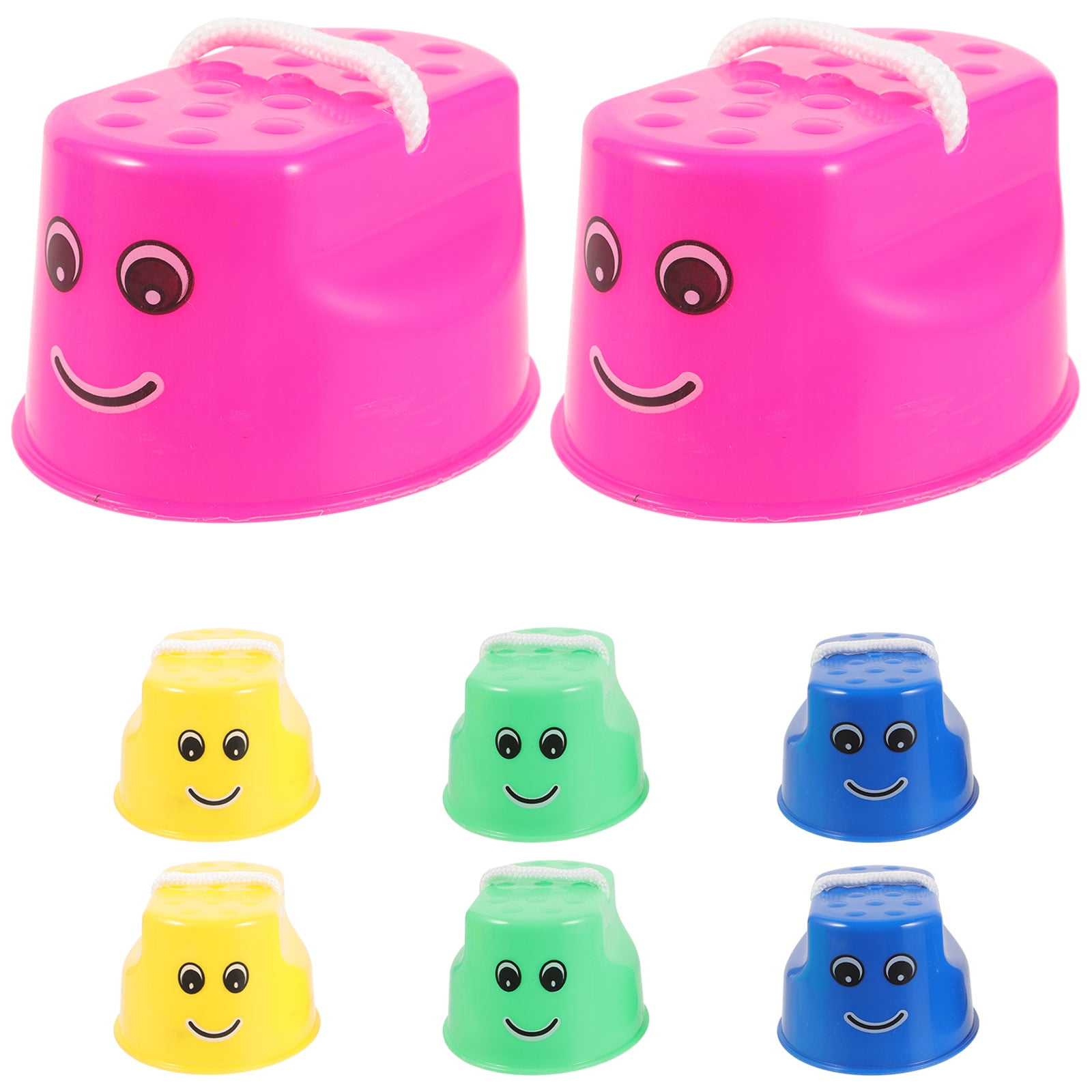IFANLANDOR 12Pack Exercise Stilts Toys Toddler Stilts Toys Assorted ...