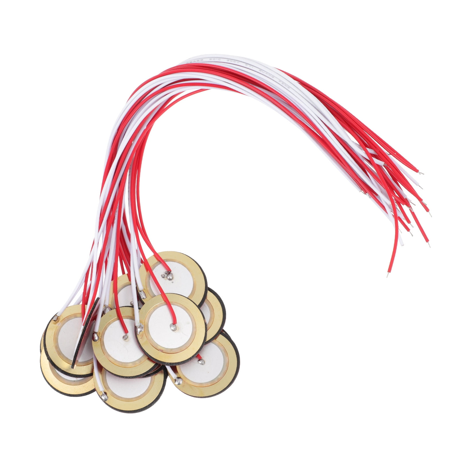 IFANLANDOR 18Pcs Piezo Disc Acoustic Pickup Transducer for Sound and ...