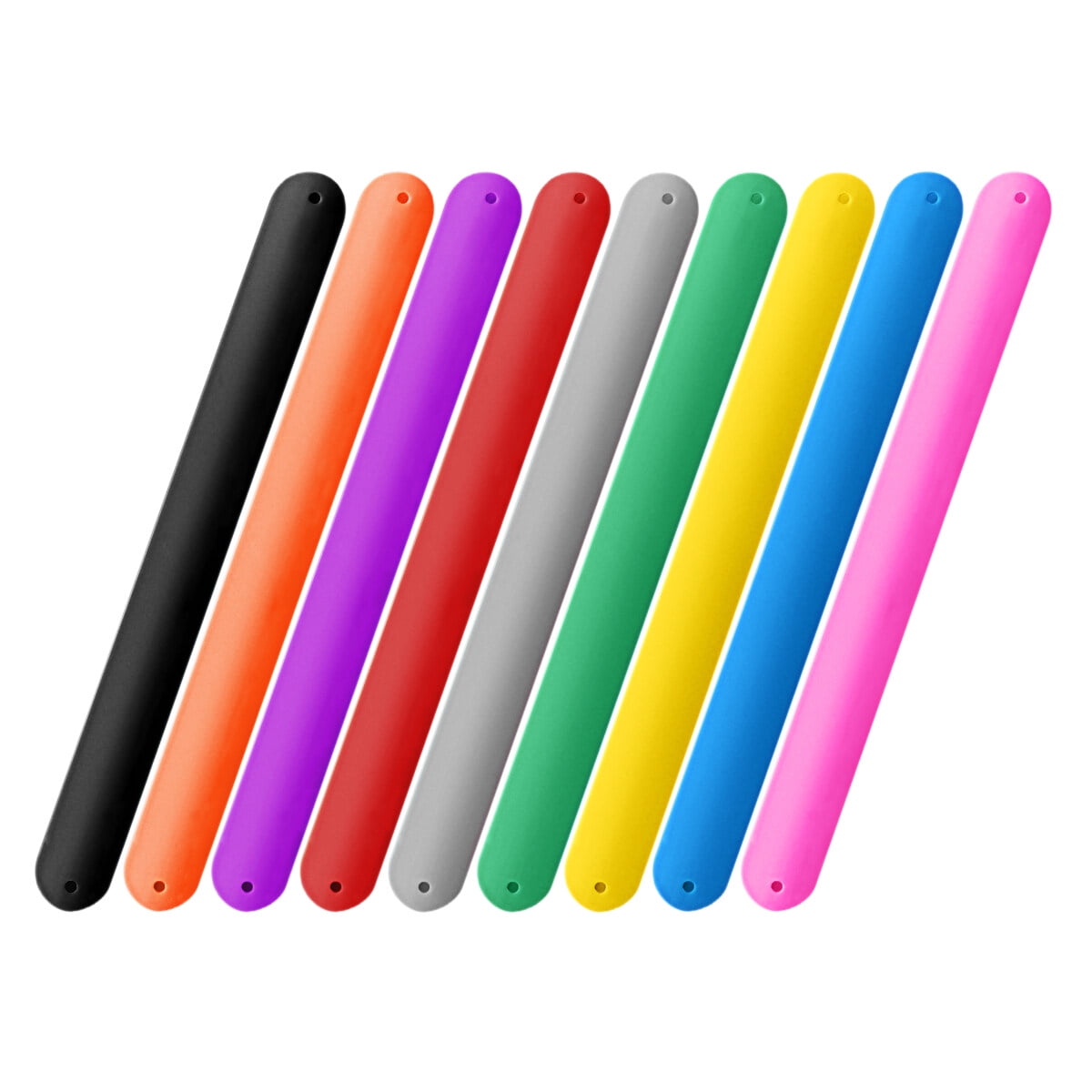 IFANLANDOR 18Set Slap Bracelets for Boys and Girls Assorted Colors ...