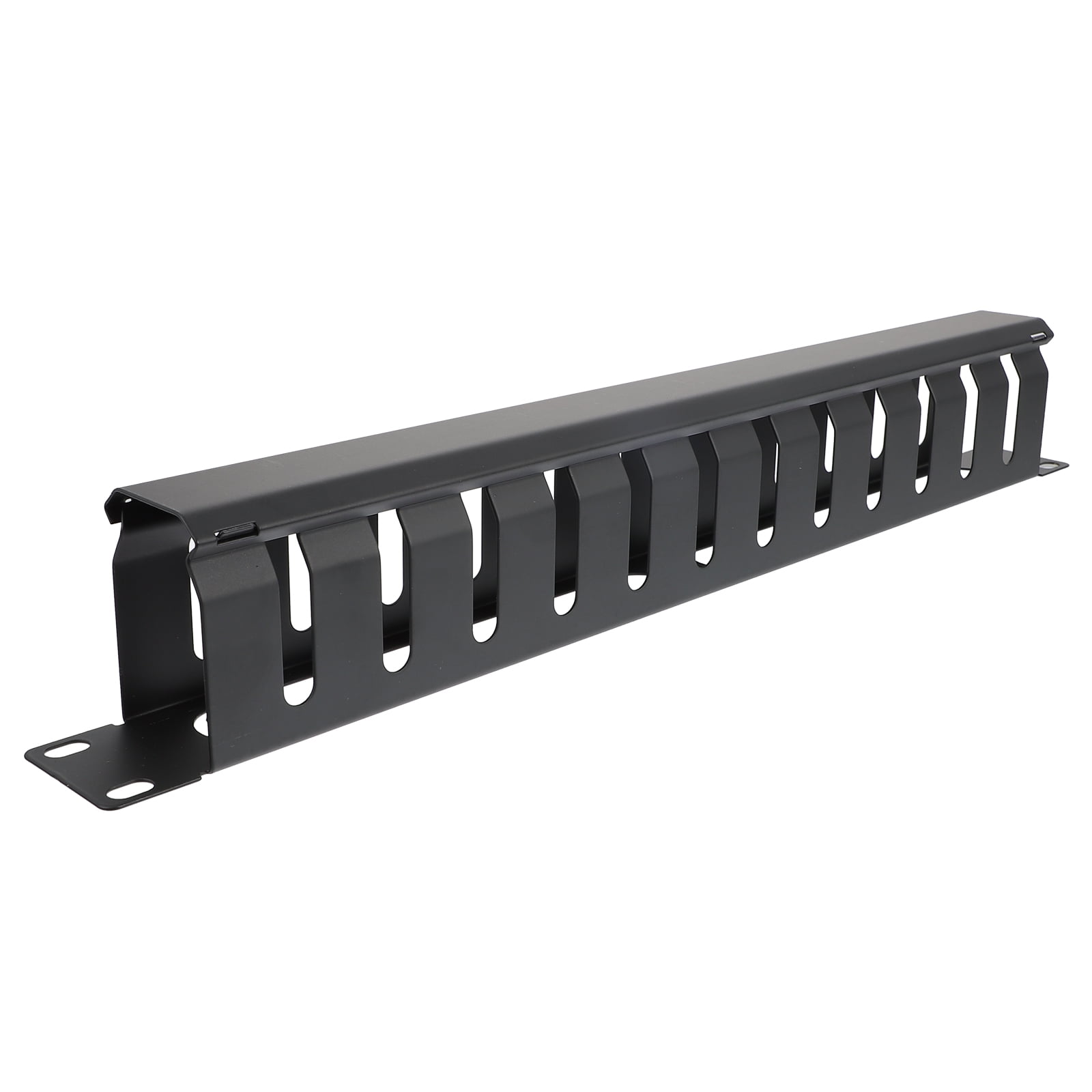 IFANLANDOR 1Pack Black Metal Cable Manager for Rack in Office Settings ...