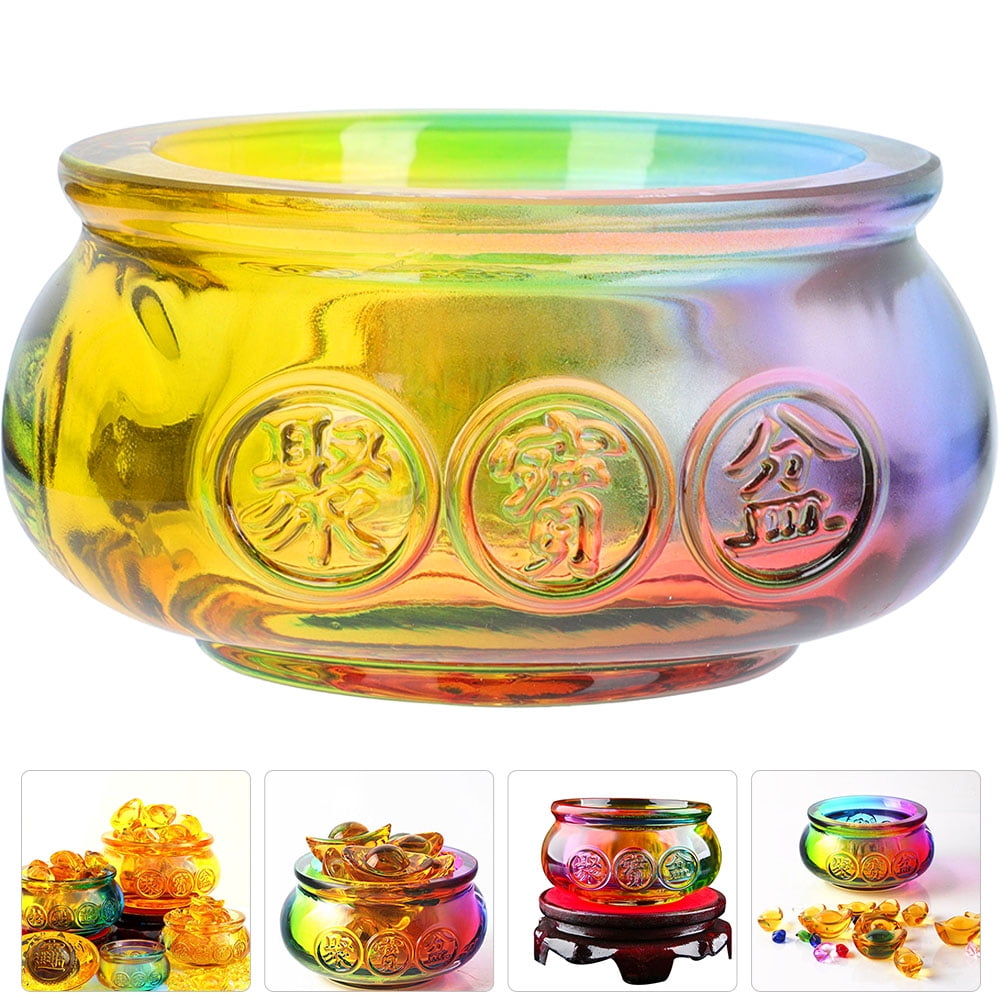 IFANLANDOR 1Pack Cornucopia Ornament Crystal 1.97X3.93X2.16in Chinese ...