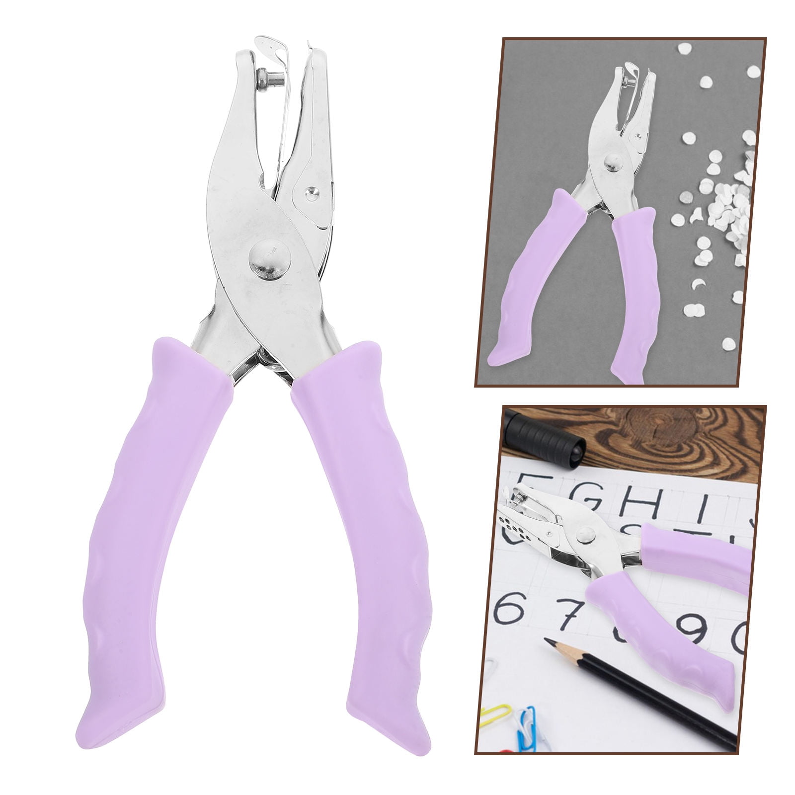 IFANLANDOR 1Pack Heavy Duty Single Hole Puncher Metal Craft Tool for ...