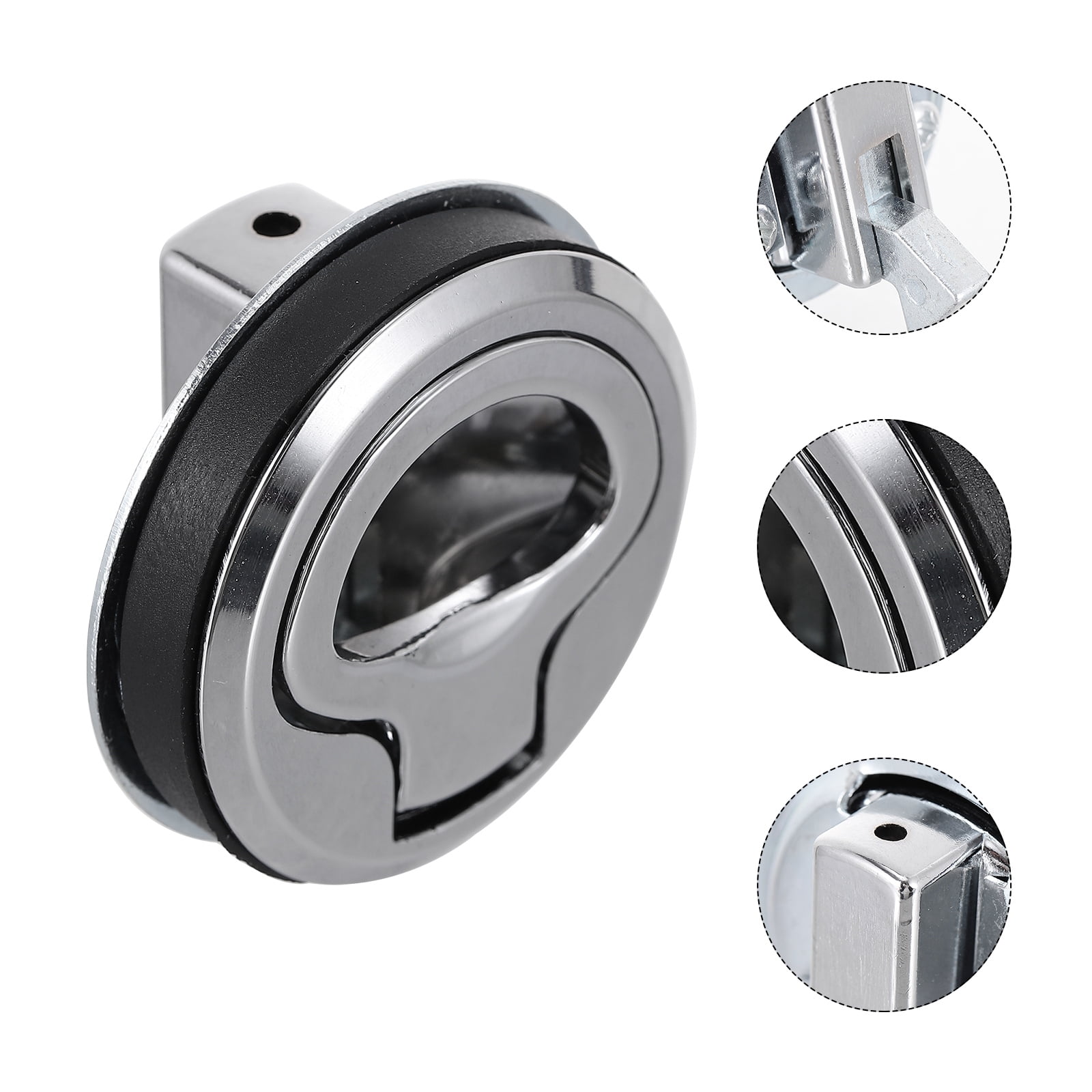 IFANLANDOR 1Pack Silver Hatch Latch with Locking Mechanism for RV and ...