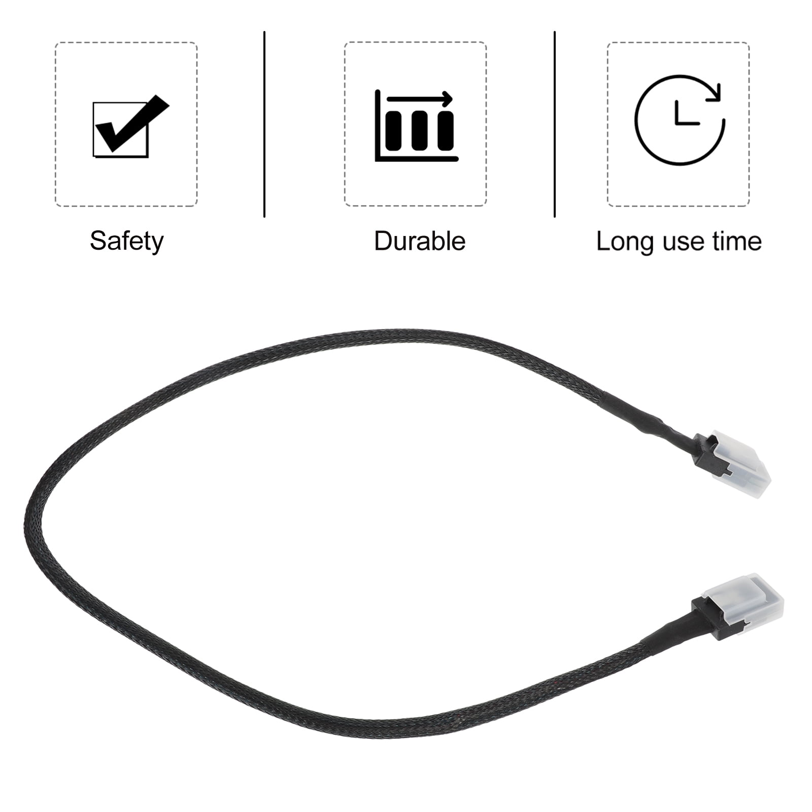 IFANLANDOR 1Pcs Internal Mini Sas Cable Black Copper for Server ...