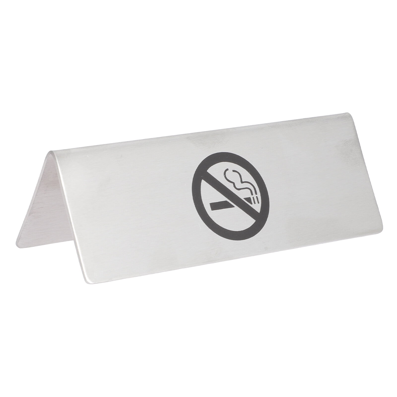 IFANLANDOR 1Pcs Non Smoking Sign Tent Shaped Information Display For ...
