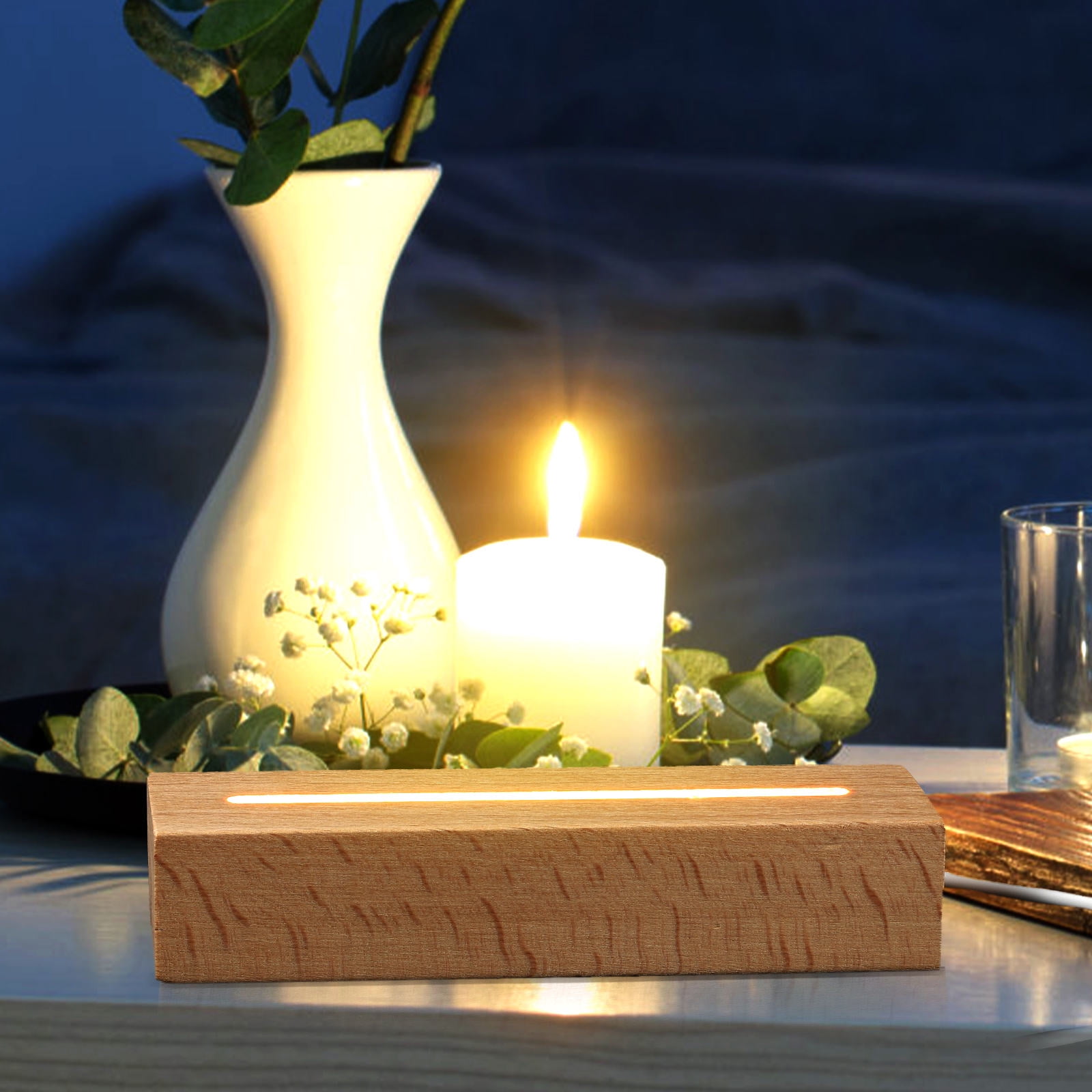 IFANLANDOR 1Pcs Square Light Base With Usb Interface For Users ...