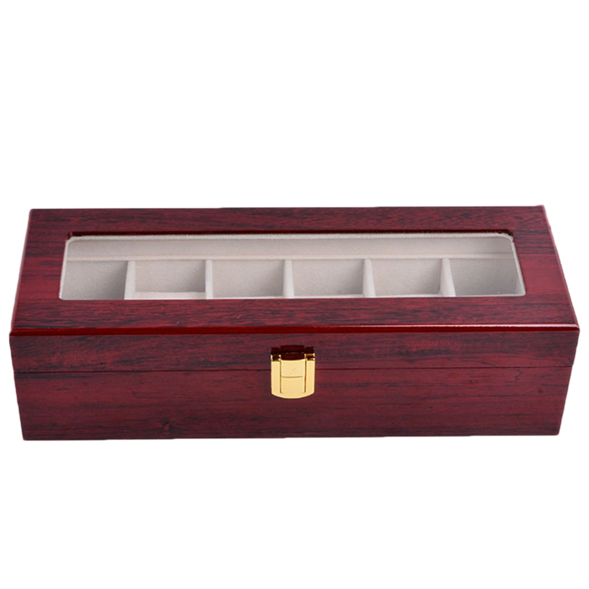 IFANLANDOR 1Pcs Watch Display Case Organizer Wooden Practical Watch ...