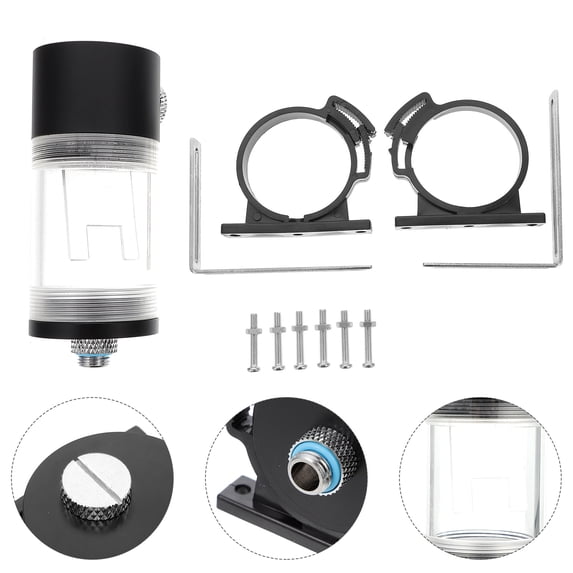 IFANLANDOR 1Set POM Cylindrical Water Cooling Tank for Tank for ...