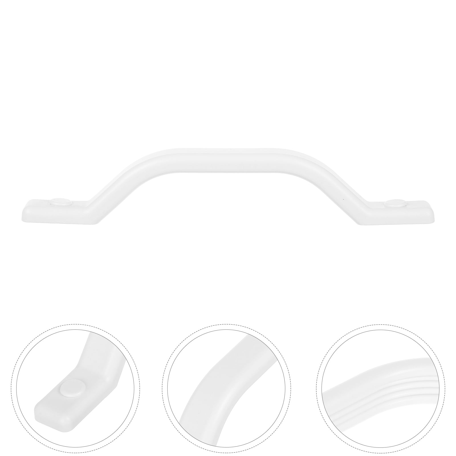 IFANLANDOR 1Set White Rv Auxiliary Handrail For Trailer Door Handle ...