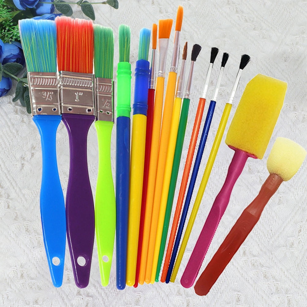IFANLANDOR 1Set of 15Pcs Paintbrush Children Educational Tool Various ...