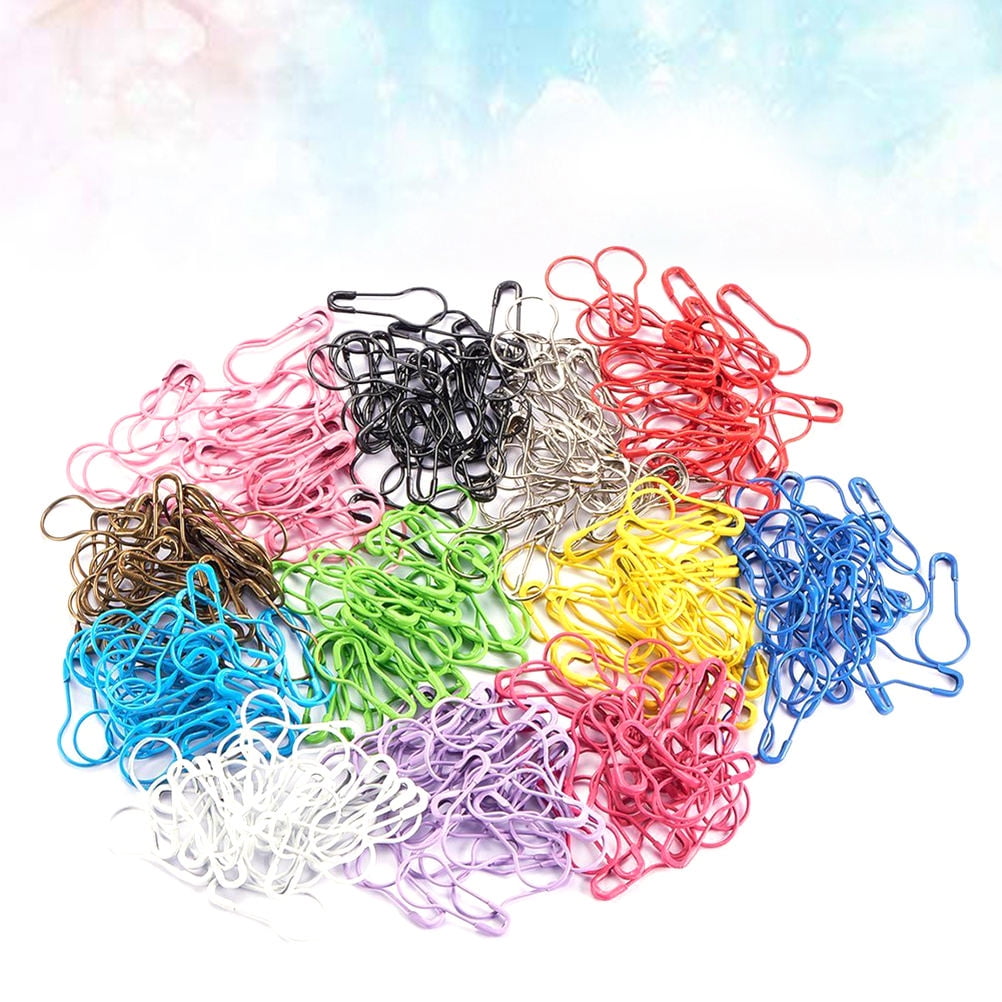 IFANLANDOR 200Pcs Colorful Cucurbit Shape Safety Pin for General Users ...