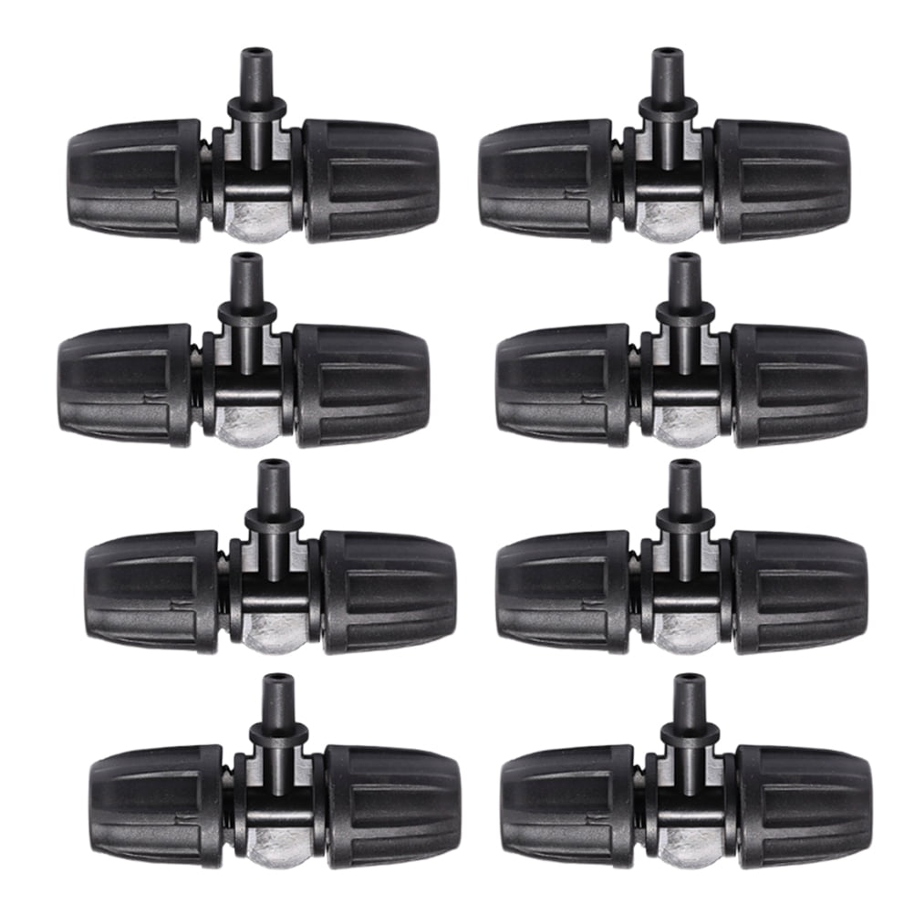 IFANLANDOR 25Pcs Drip Irrigation Tubing Connector Capillary Joint for ...