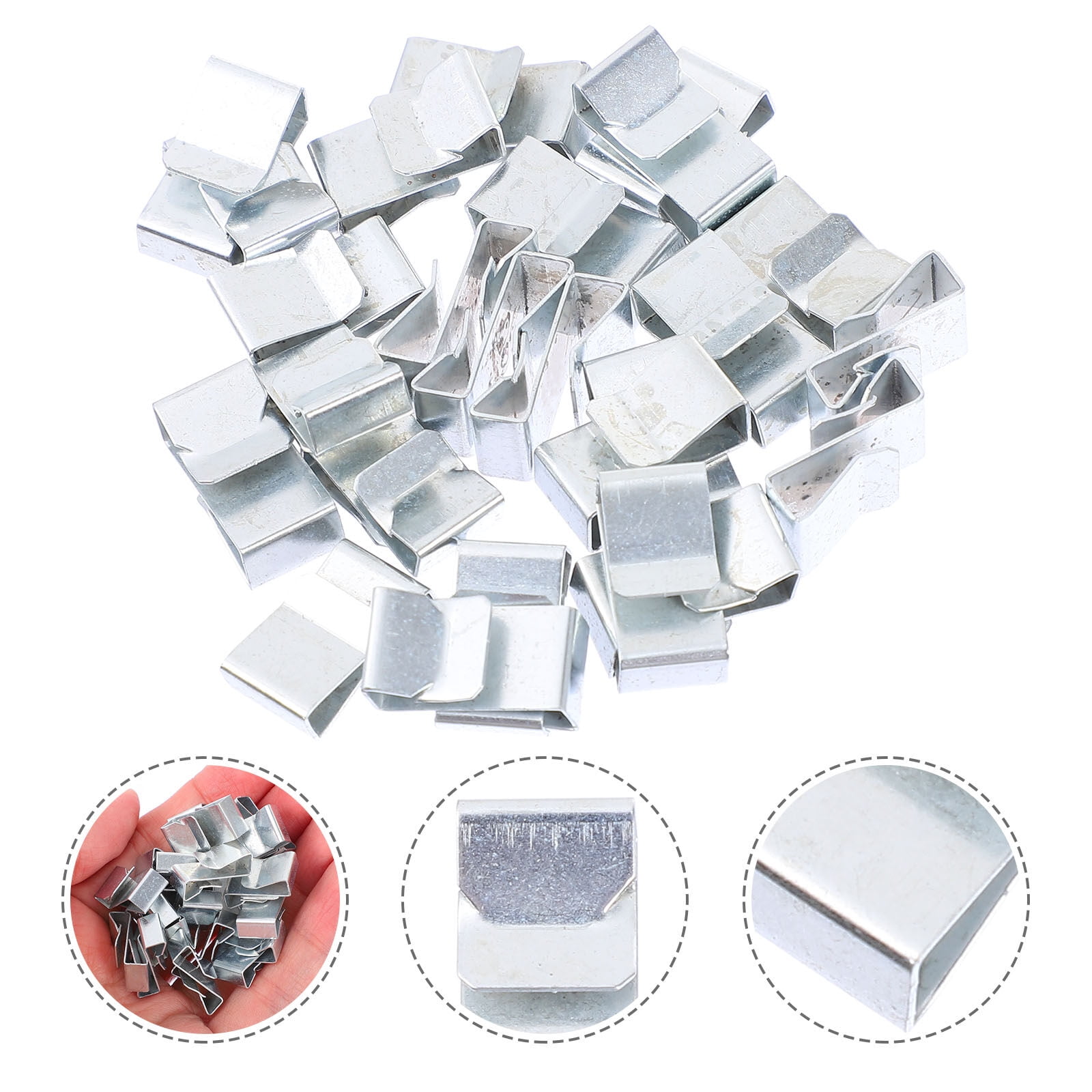 IFANLANDOR 25Pcs Rectangular Wire Clips for Boat and Trailer Electrical ...