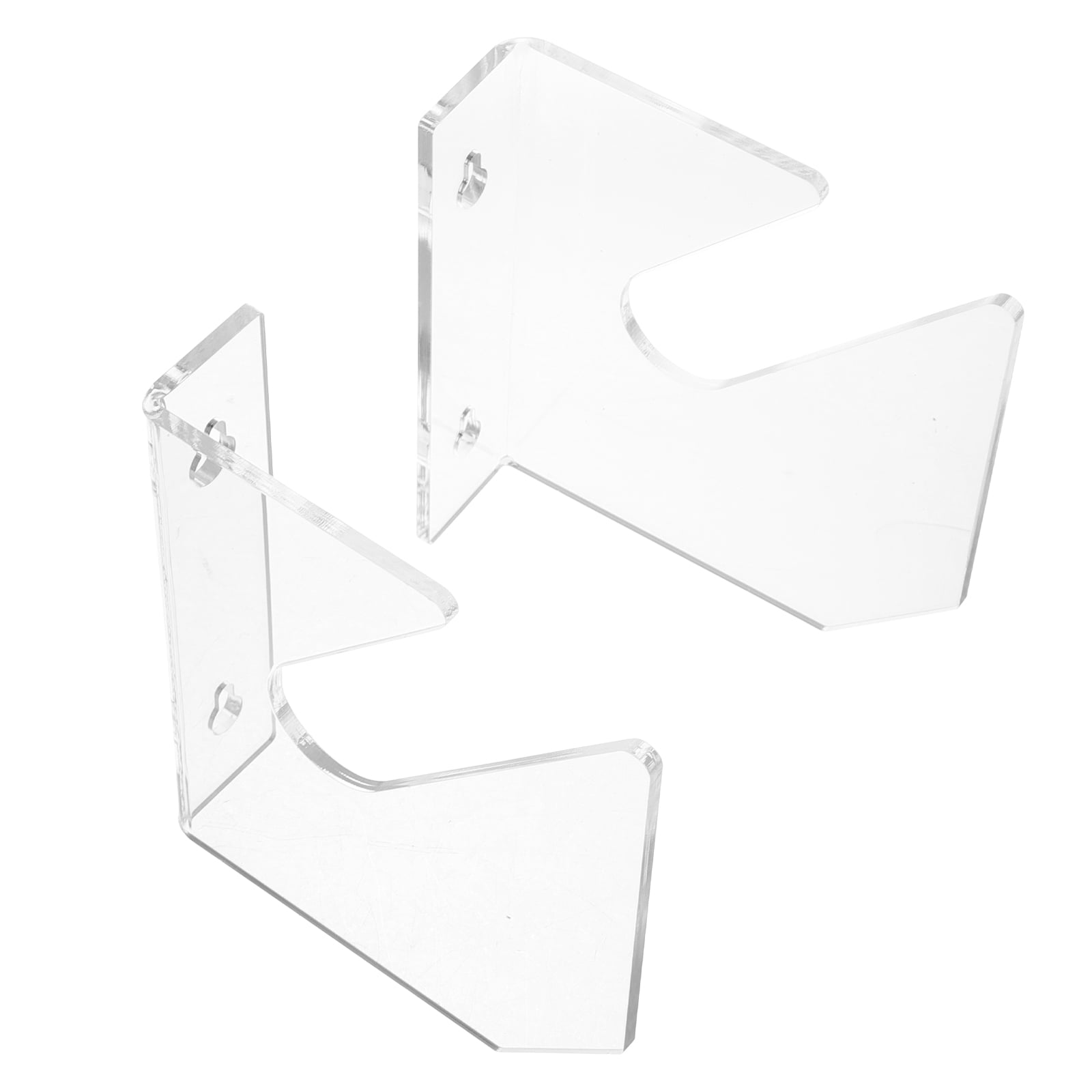 IFANLANDOR 2Pcs Skateboard Wall Display Rack Acrylic Horizontal Modern ...