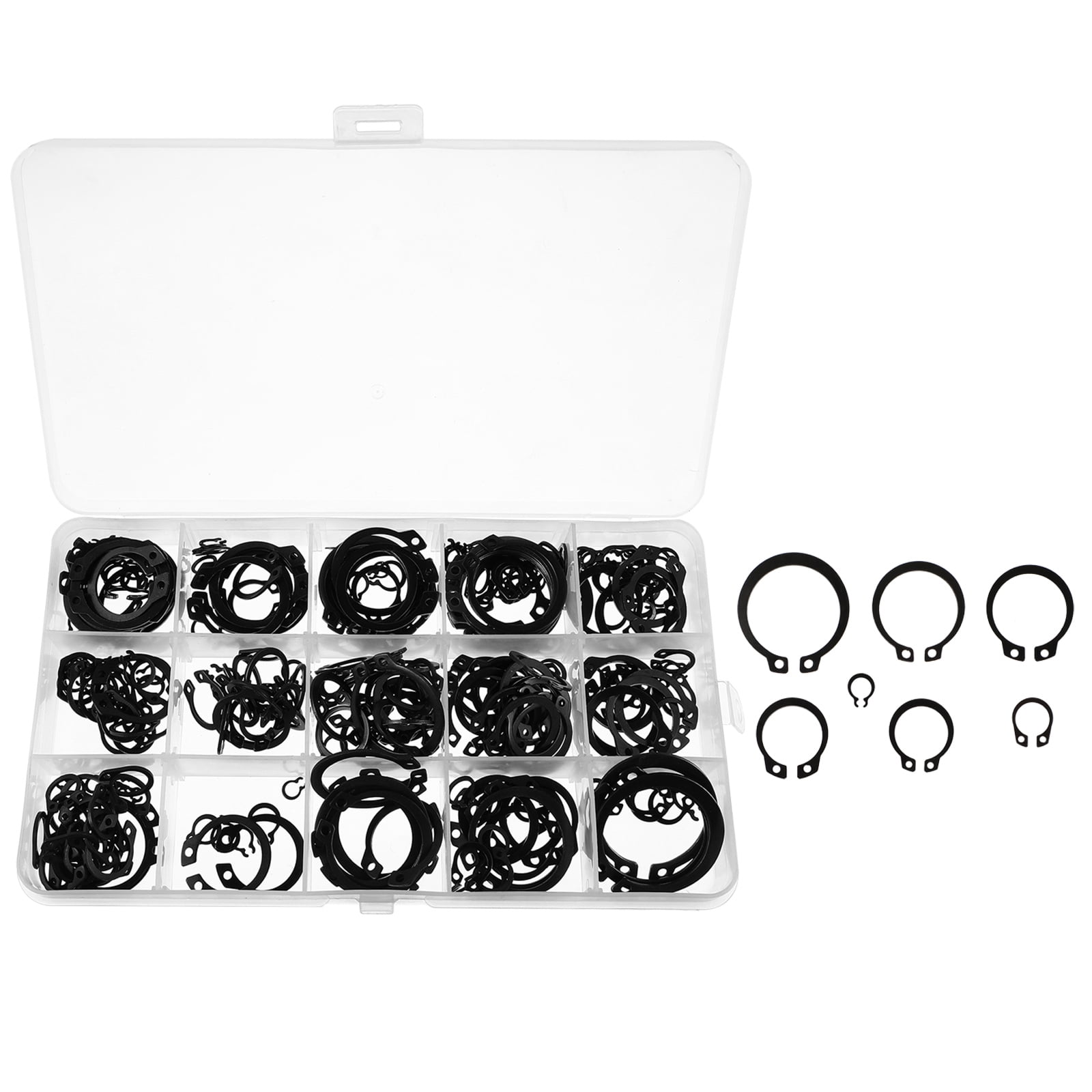 IFANLANDOR 320Pcs External Snap Rings for Pulley Fixing in Repair ...