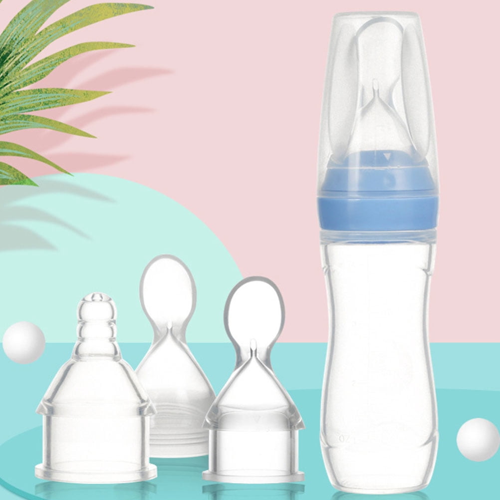 IFANLANDOR 3Pack Baby Food Squeeze Spoon and Rice Paste Bottle for ...