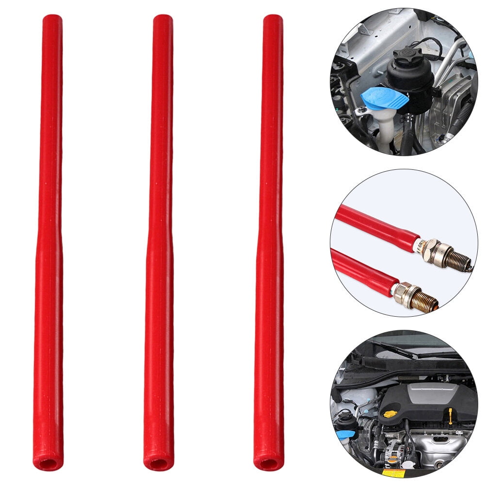 IFANLANDOR 3Pcs Red Rubber Spark Plug Socket for Car Repairing Tool and ...