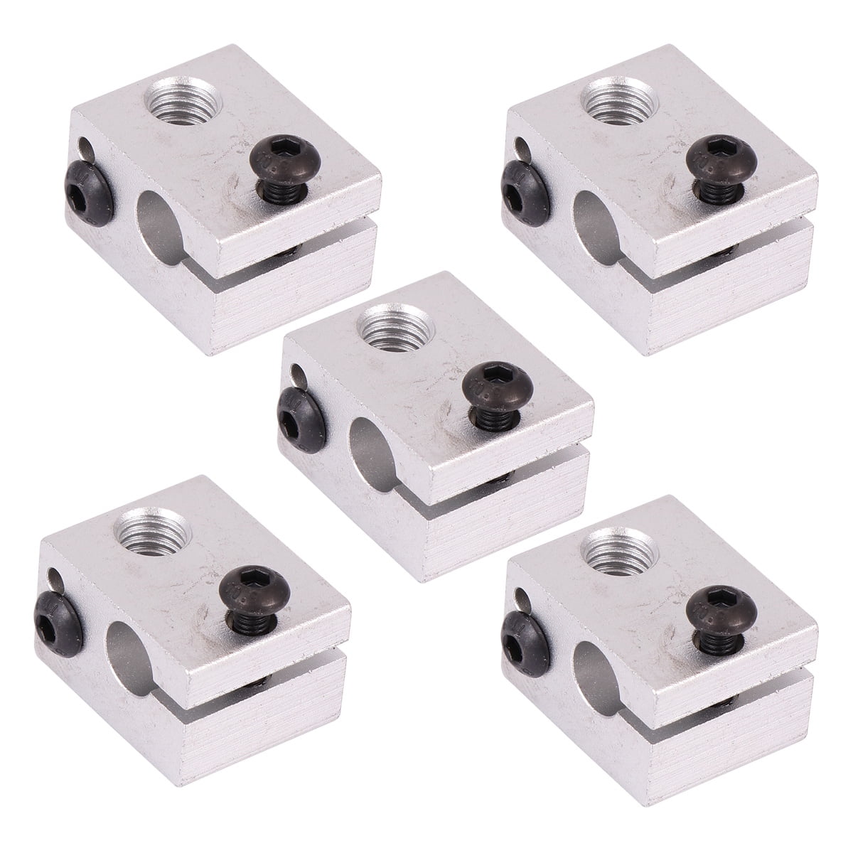 IFANLANDOR 5Set Silver Rectangular Aluminum Alloy Heater Block for 3D ...