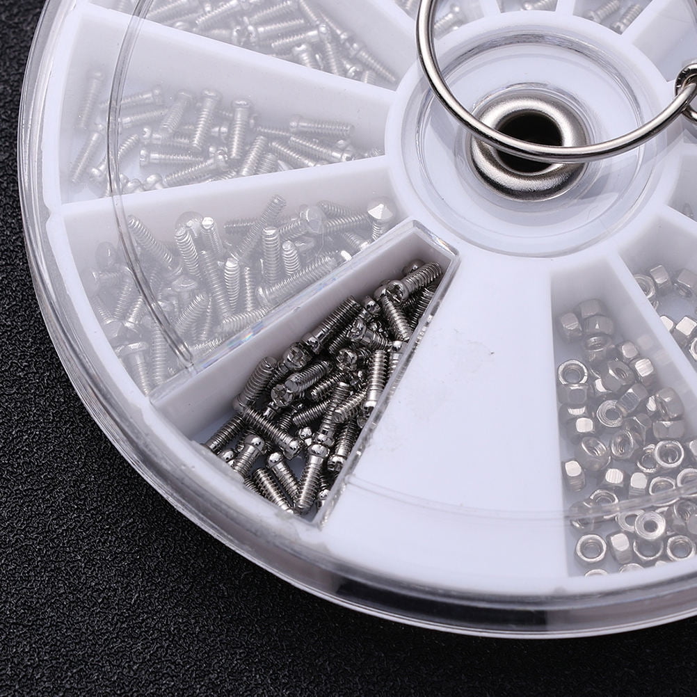 IFANLANDOR 600Pack Assorted Screws and Nuts Kit Round Compact for ...