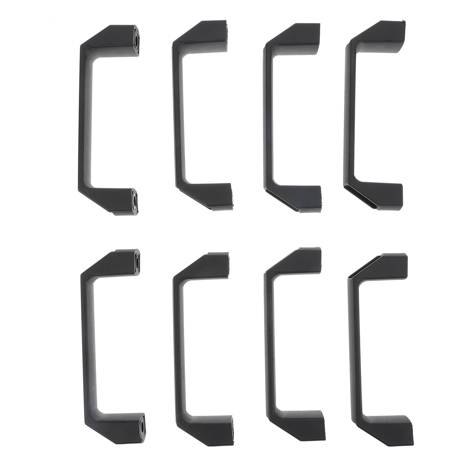 IFANLANDOR 8Pcs Black Square Nylon Chassis Handles for Cabinet Hardware ...