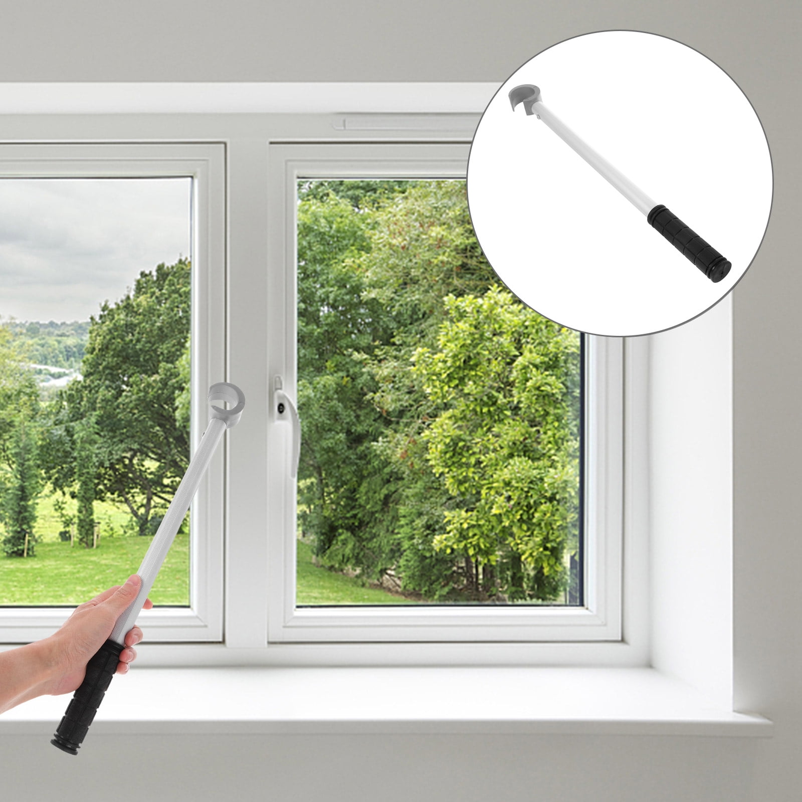 IFANLANDOR Aluminium Alloy Louver Puller 18.3x2x1.5in for Curtains and ...