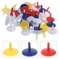 IFANLANDOR Assorted Color 50Pcs Round Plastic Golf Ball Markers For ...