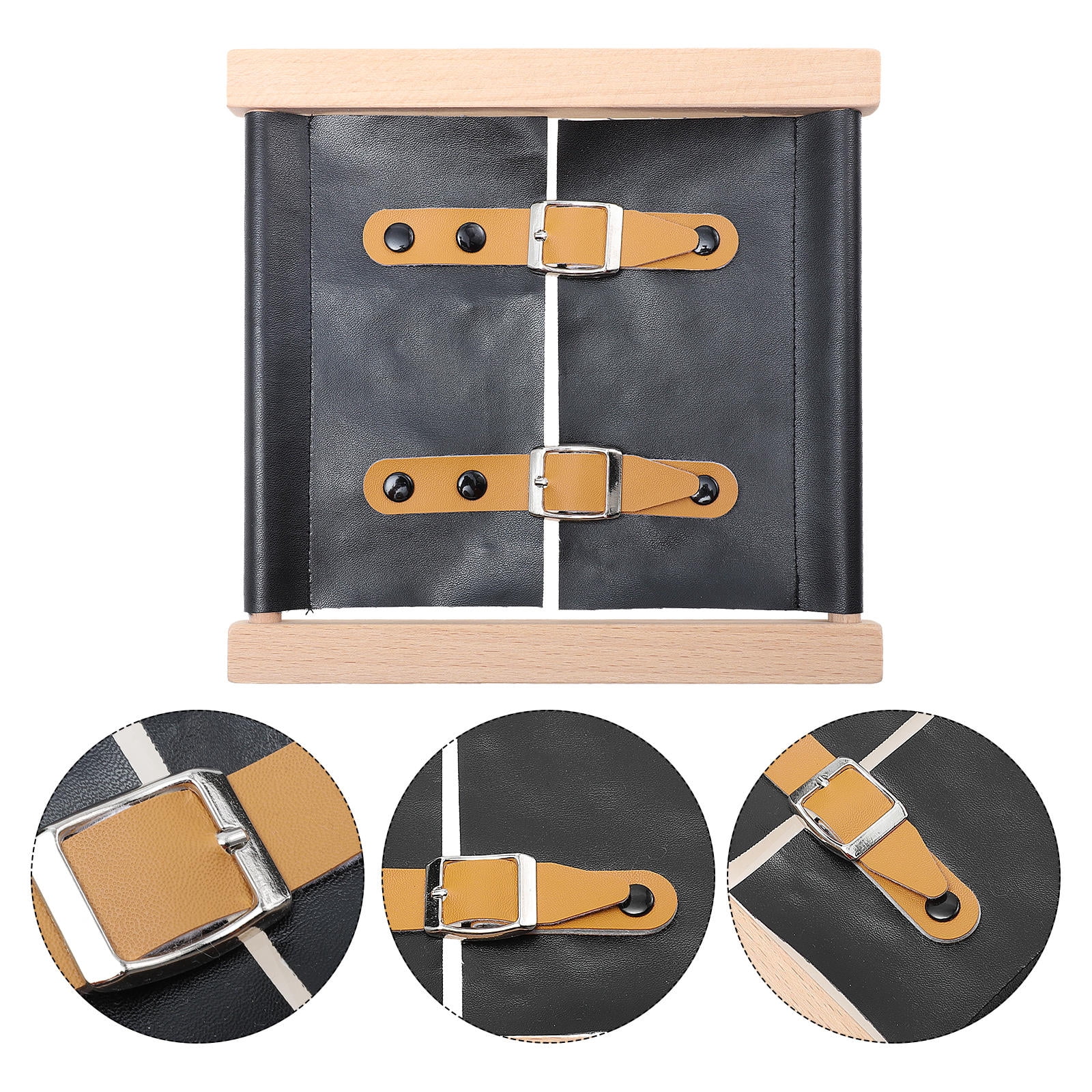 IFANLANDOR Busy Board for Toddlers Dressing Learning Toy Children Over ...