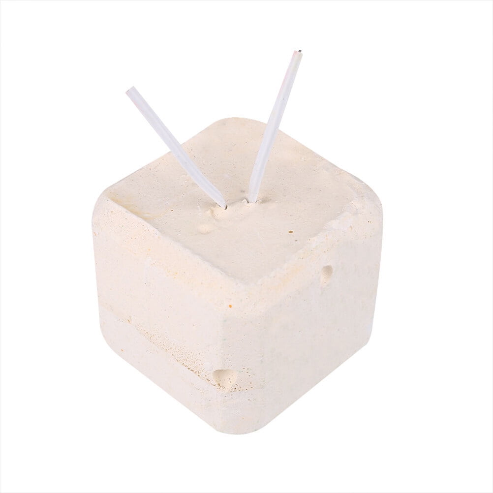 IFANLANDOR Chinchilla Chew Toys 1Pack Mineral Stone Beige Cube 4.5x4 ...