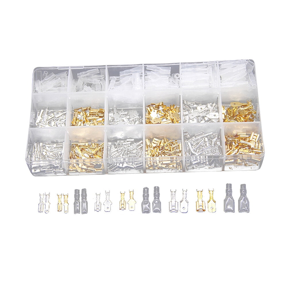 IFANLANDOR Cold Pressed Terminals 540Pcs Assorted Color for Electrical ...