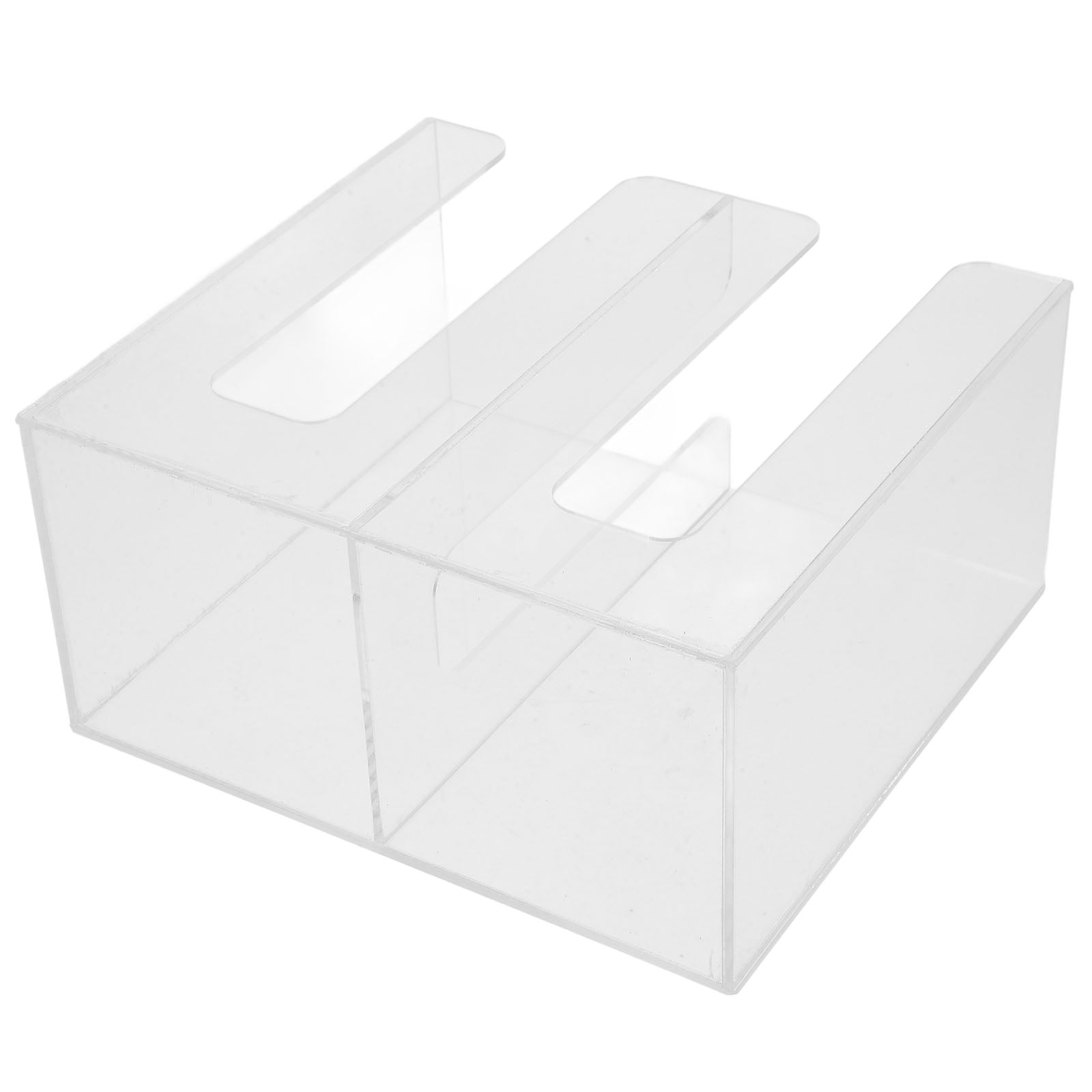 IFANLANDOR Countertop Cup Holder Desk 1Pack Acrylic Transparent Paper ...
