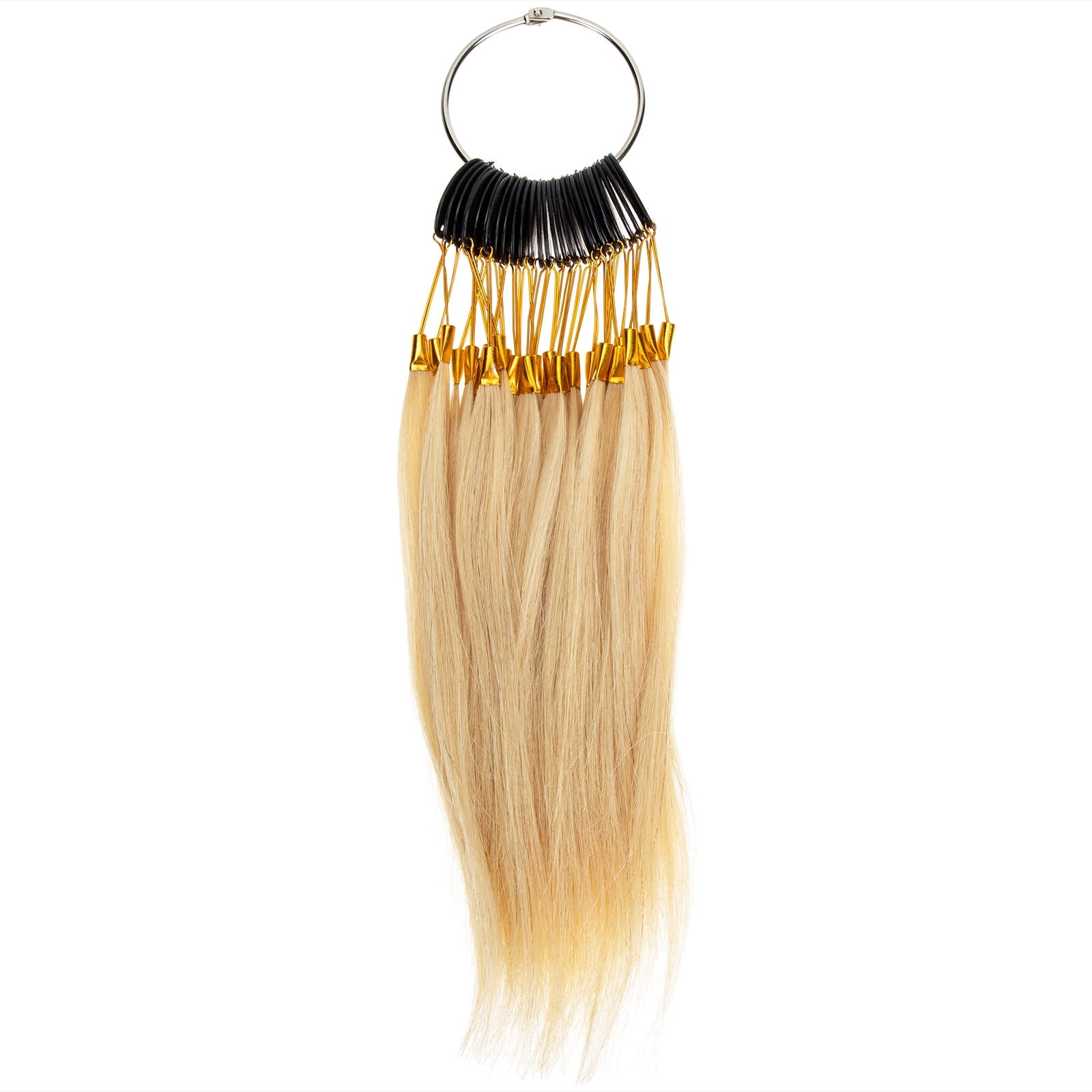 IFANLANDOR Hair Tester Beige Human Hair Wig 1 Set 34x2.5in Color Chart ...