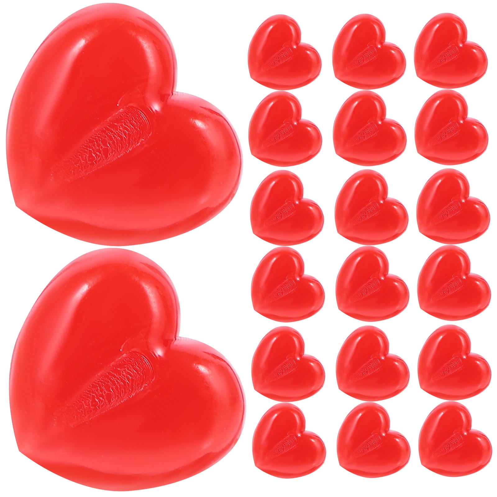 IFANLANDOR Heart Shaped Pushpins 150Pcs Red for Office Use and Travel ...