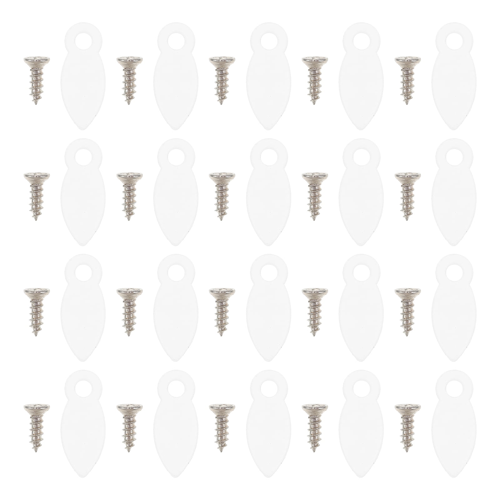 IFANLANDOR Photo Frame Turn Button Fasteners 200Pack Plastic Picture ...