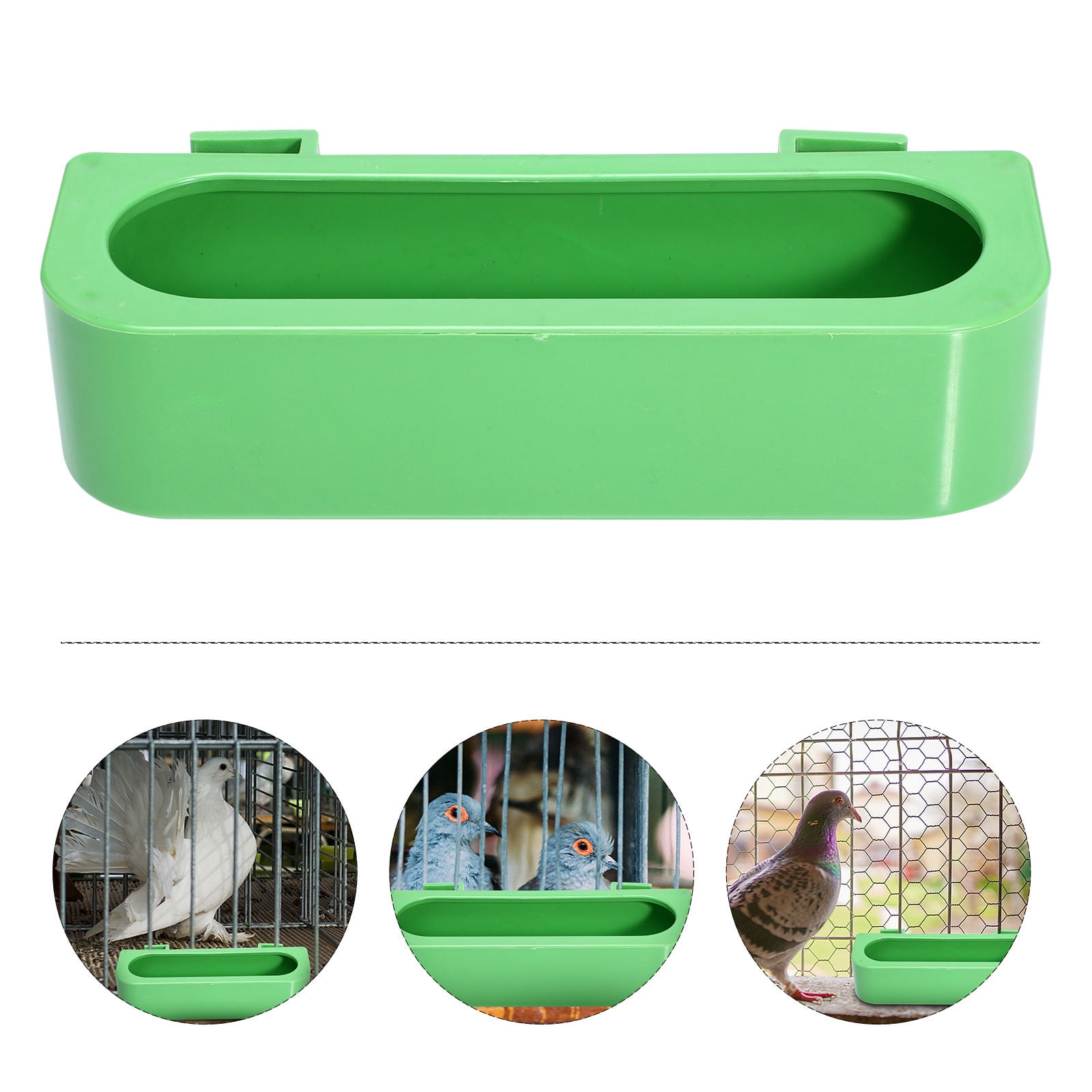 IFANLANDOR Rectangular Bird Cage Accessory for Floors 8.25x2.75x1.97in ...