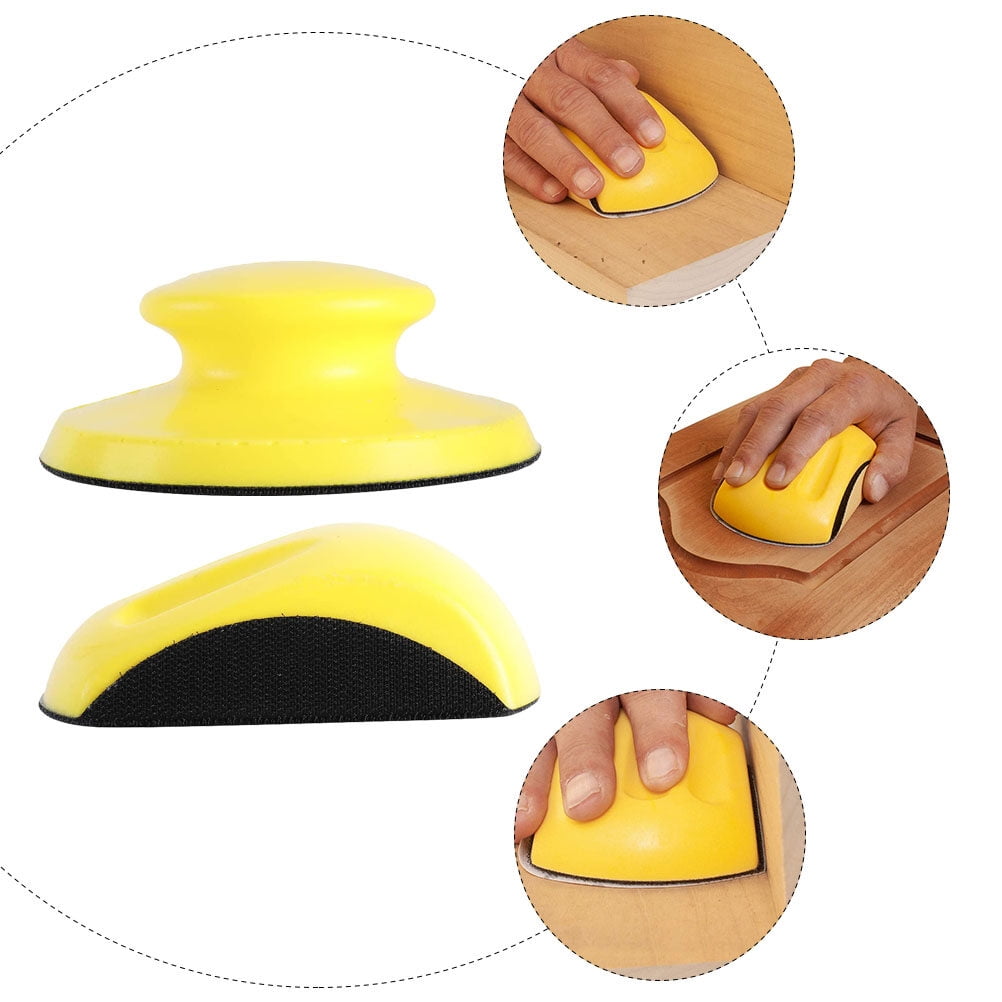 IFANLANDOR Sanding Block Hand Sander for Yellow 5 Inch - Walmart.com